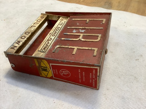 Specialty Collectible - Fire Alarm Pull Box (Vintage) - Construction ...