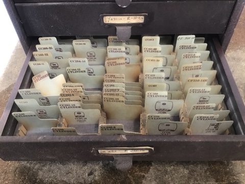 Specialty Collectible - Flexo Crystals - File Cabinet - 7 Drawer ...
