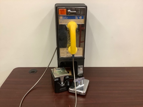 Specialty Collectible - Protel Push Button Pay Phone with Keys (Vintage ...