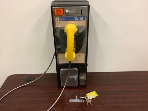 Specialty Collectible - Protel Push Button Pay Phone with Keys (Vintage ...