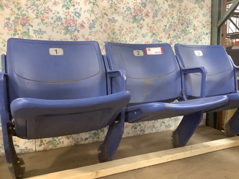 Specialty Collectible - Three Rivers Stadium - Lower Level, 3 Seats ...