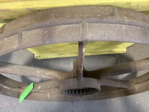 Specialty Collectible - Tractor Wheel, 6 Spoke Metal - Construction ...