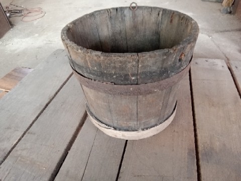 Specialty Collectible - Wooden Maple Syrup Bucket (Vintage ...