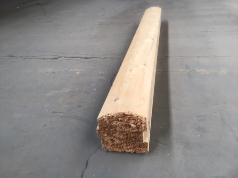 Specialty Lumber - Prefab Log Home D-Log Cedar 62in (Surplus ...