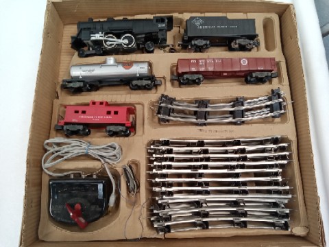 Specialty Reclaimed - American Flyer Train Set 20175 - Construction ...