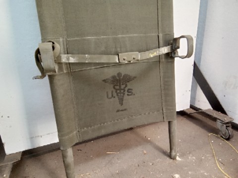 Specialty Reclaimed - Brunswick WWII US Army Stretcher Gurney (Vintage ...