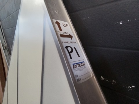 Specialty Reclaimed - Extech Triangular Lightwall Panel 67x71 (Surplus ...