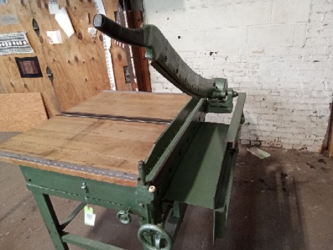REDUCED Specialty Reclaimed - Hobbs Mfg Jacques Board Shear (Vintage ...