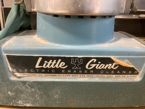 Specialty Reclaimed - Little Giant Chalkboard Eraser Cleaner (Vintage ...