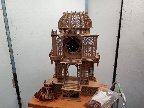 Specialty Reclaimed - Scrollsawn Wooden Clock Case Kit (Project ...