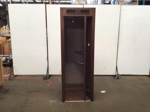 Specialty Reclaimed - Western Electric Phone Booth Oak/Laminate ...