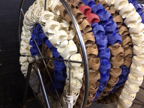 Specialty - Spectrum Aquatics - 150 LF Floating Plastic Pool Divider W ...