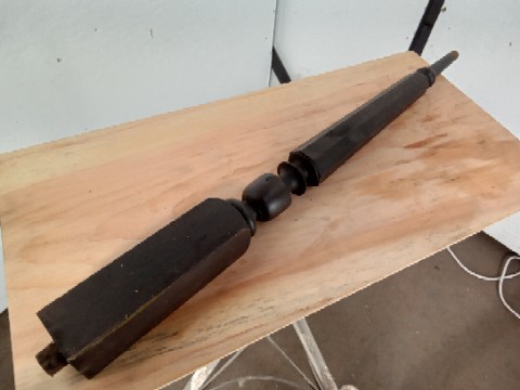 Spindle - Specialty Reclaimed - 1870s Chestnut 31in - Construction Junction