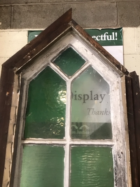 Stained Glass - Double Hung Window - 9 Lite - Construction Junction