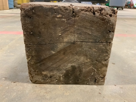 Stair Newel Post - Solid Walnut Newel Post With Octagonal Detailing ...