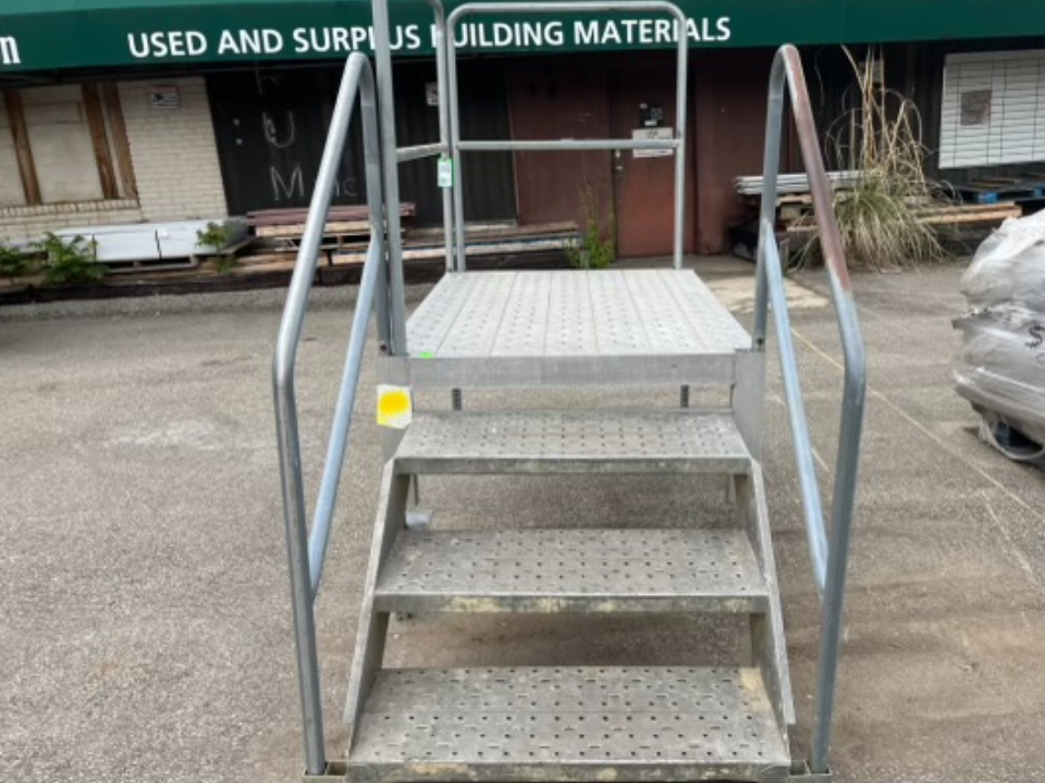 Stair / Railing - Versastep Aluminum And Steel 3 Step Access Platform ...