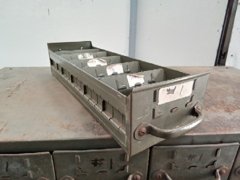 Storage - Equipto Metal Hardware Storage 18 Drawers (Vintage ...
