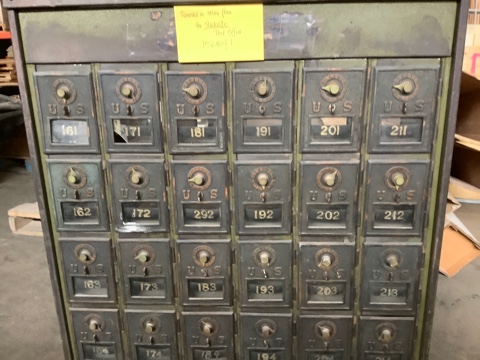 Storage Specialty - Steel Post Office Box Unit (Vintage) - Construction ...