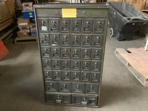 Storage Specialty - Steel Post Office Box Unit (Vintage) - Construction ...