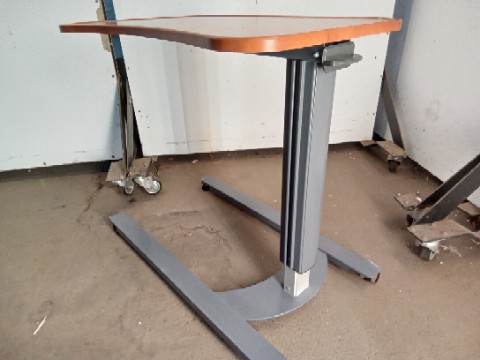 Table - Adjustable Height With Casters - Construction Junction