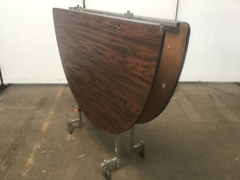 Table Commercial Folding - Sico Mobile Oval Cafeteria - Construction ...