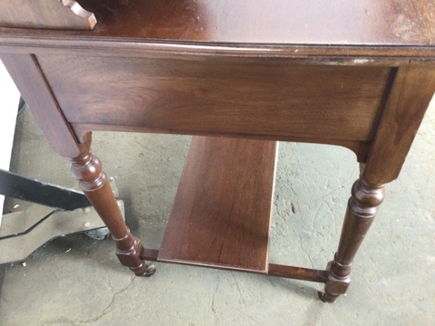 Table - Dressing Table W/ Mirror And 4 Drawers - Construction Junction