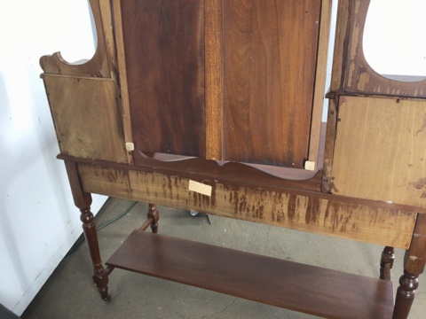 Table - Dressing Table W/ Mirror And 4 Drawers - Construction Junction