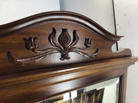 Table - Dressing Table W/ Mirror And 4 Drawers - Construction Junction