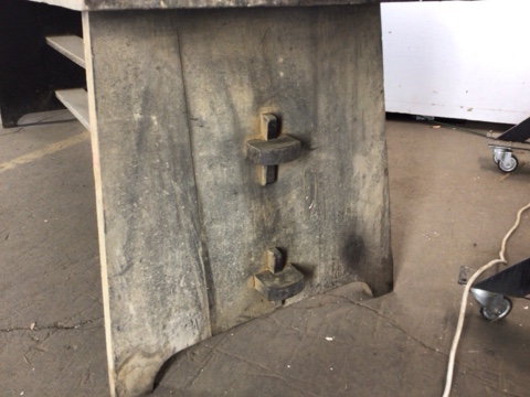 Table - Oak Trestle , Wedged Mortise And Tenon - Construction Junction