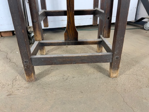 Table Occasional -Cushman Betumal Telephone , Arts and Crafts - Oak ...