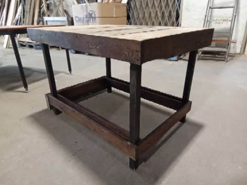Table - Solid Wood Work Bench - Construction Junction