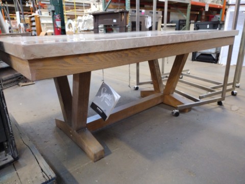 Table - Stone Top Dining Table (BB) - Construction Junction