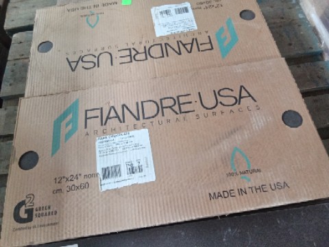 Tile Ceramic - 78 Sqft Fiandre Dark Chocolate 12x24 - Construction Junction