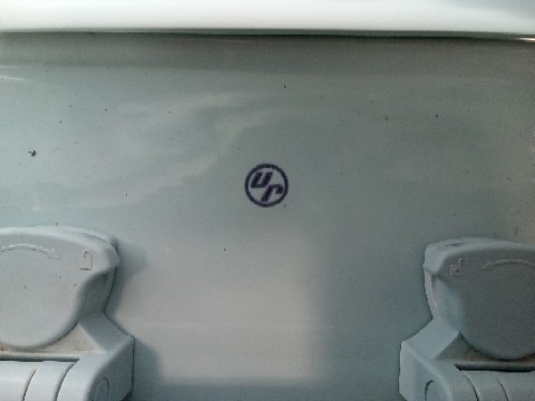 Toilet - Light Blue 70s Universal Rundle Toilet - Construction Junction