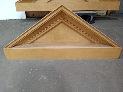 Trim Moulding - Small Pediment - Wood - Construction Junction