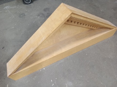 Trim Moulding - Small Pediment - Wood - Construction Junction
