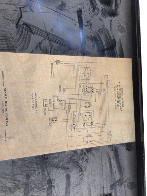 REDUCED Wall Oven - General Electric - Model No. J507, Electric - White ...