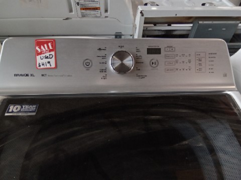 Washer - Maytag Bravos XL White MVWB835DW (AWS) - Construction Junction