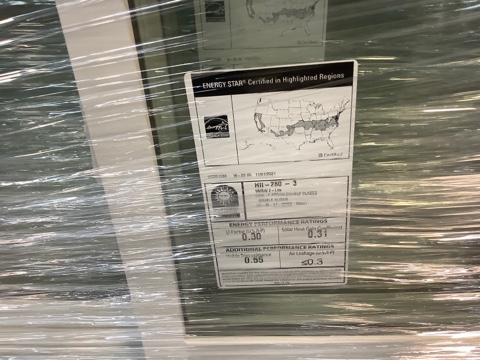 Window - Harvey 2 Lite Sliding White Vinyl 48x36in (Surplus ...