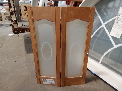 Window Shutters - Double Panel Wooden Shutter With Glass - Construction ...