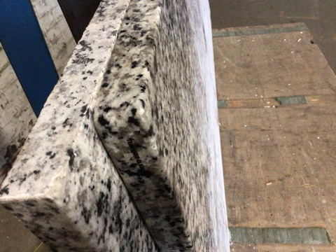 Countertop Granite - Rectangular Slab 2 Finished Edges - Construction ...