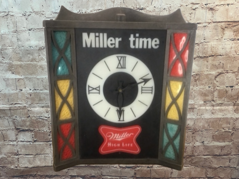 Specialty Collectible - Miller High Life Clock - Construction Junction
