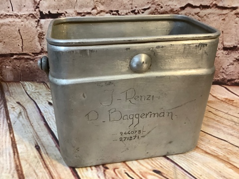 Specialty Collectible - Tournus - French Mess Kit, WWII - 2pc Aluminum ...